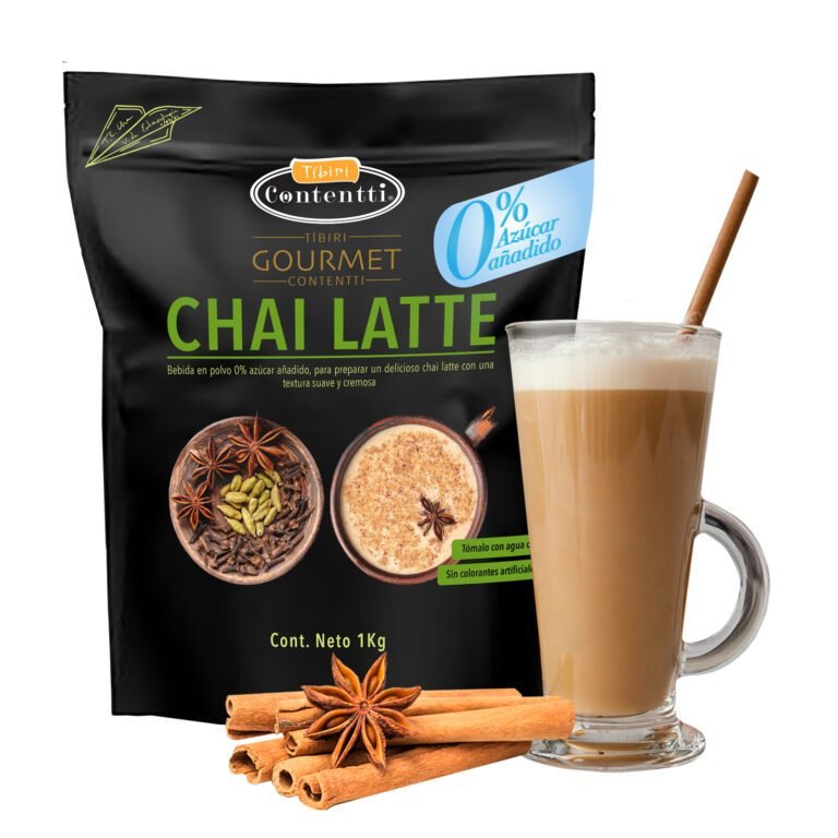 Chai Latte Sin Azúcar Gourmet 1 Kg – Insumos para tu cafeteria – Tíbiri ...